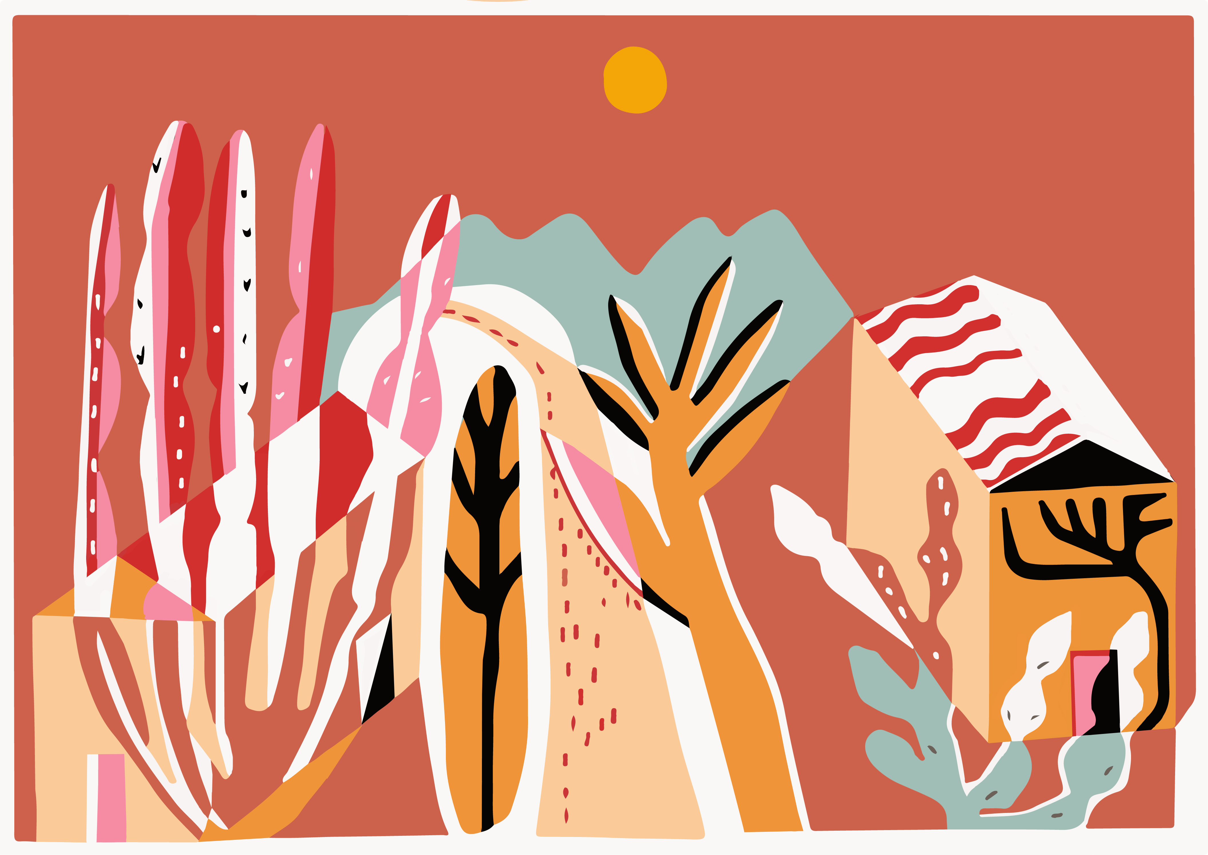 Casa Cactus – Kate Preston Art