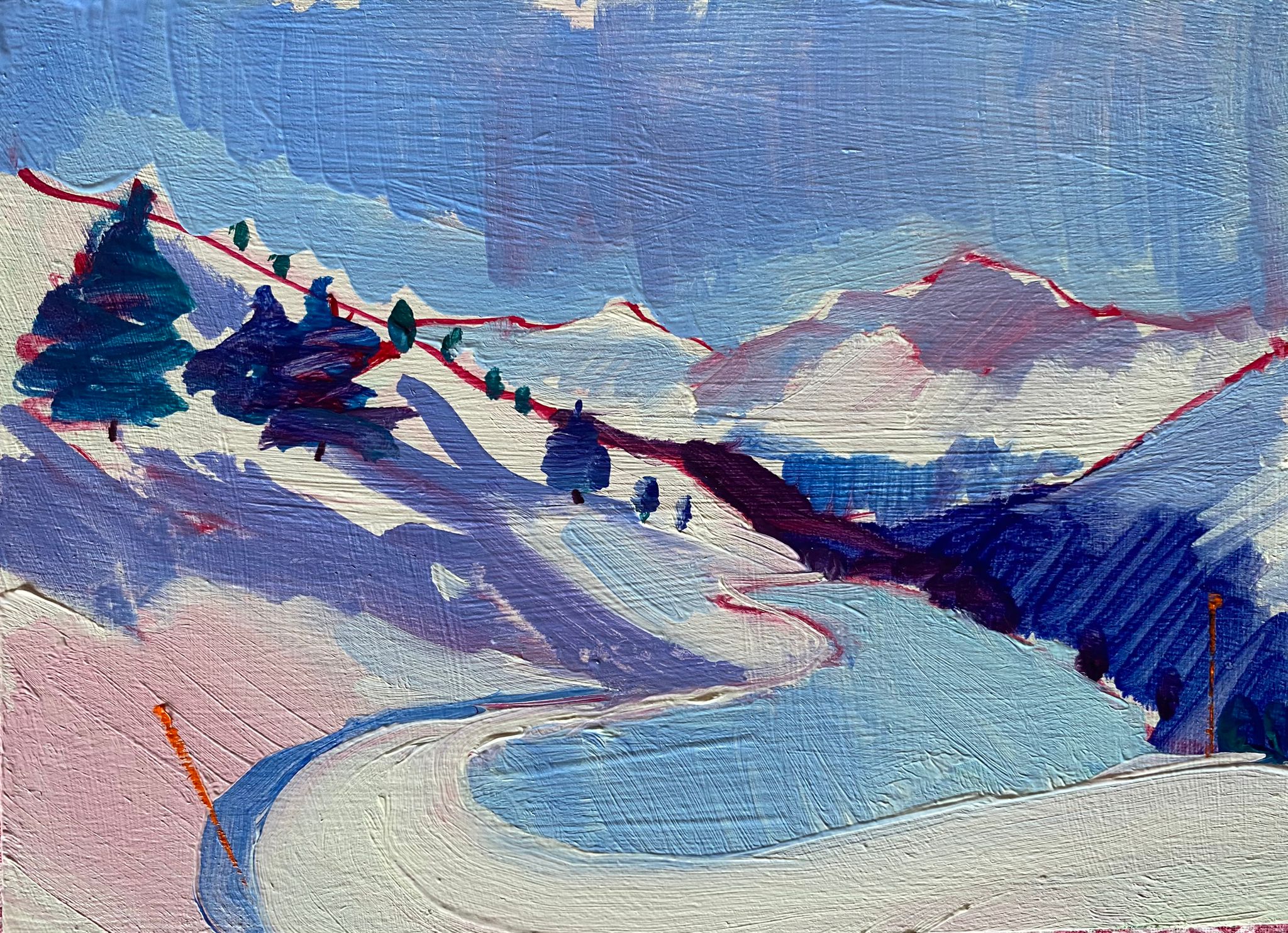 Mountain II – Kate Preston Art