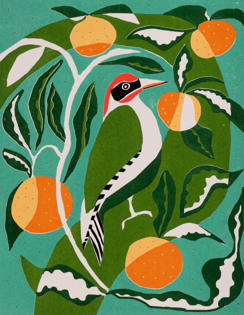 Woodpecker – Kate Preston Art