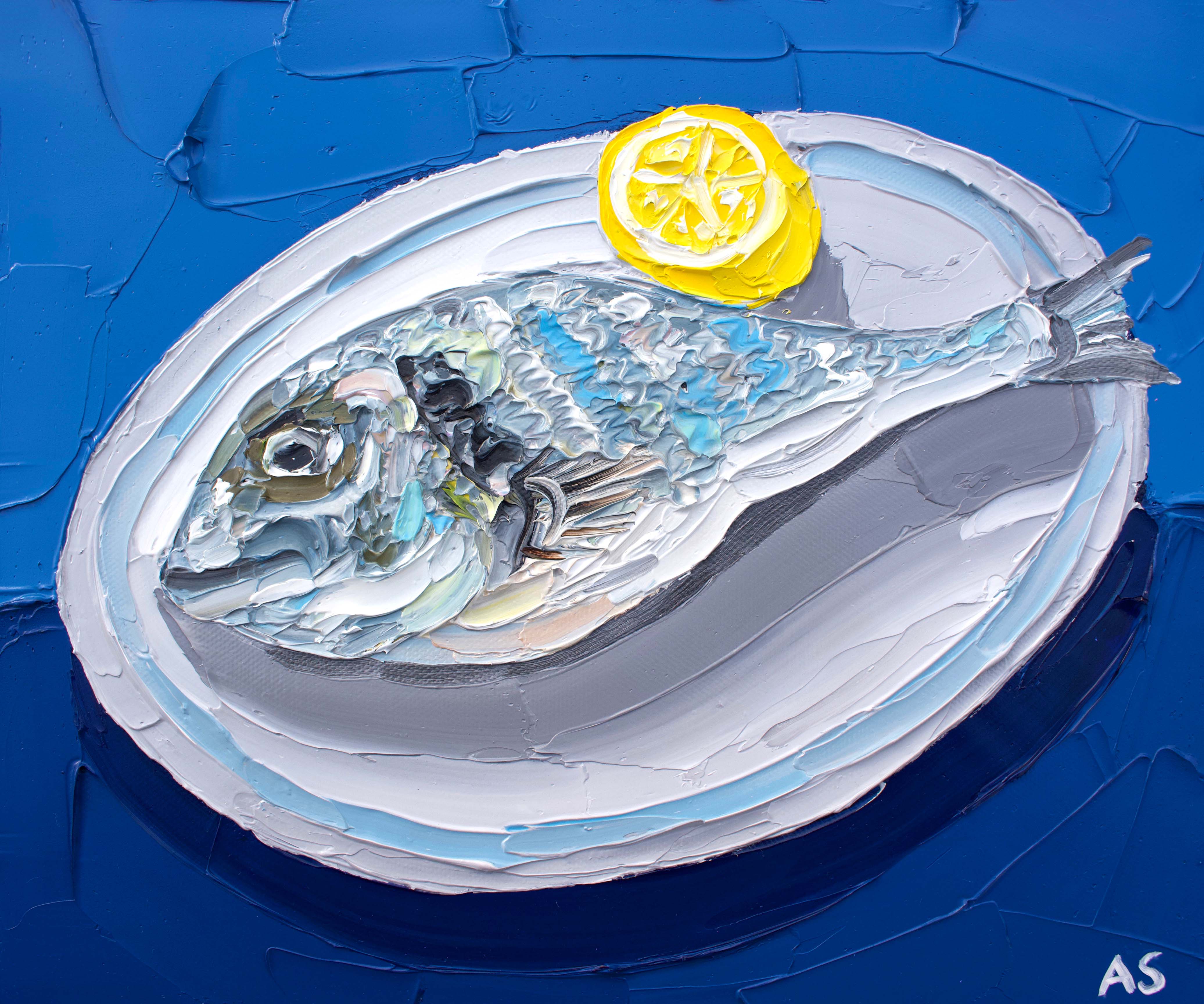 Sea Bream with Lemon – Kate Preston Art
