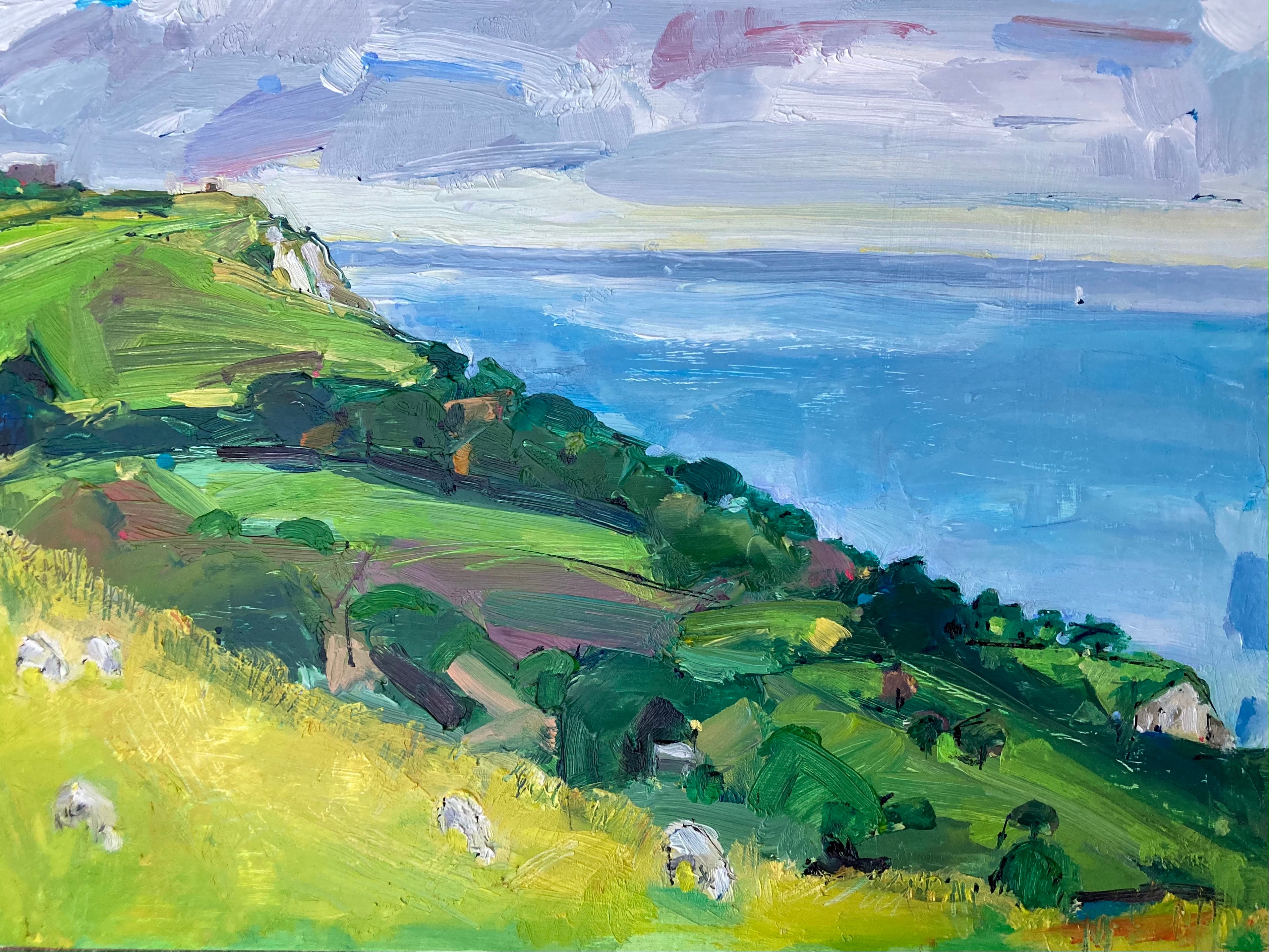 Sheep with a View – Kate Preston Art