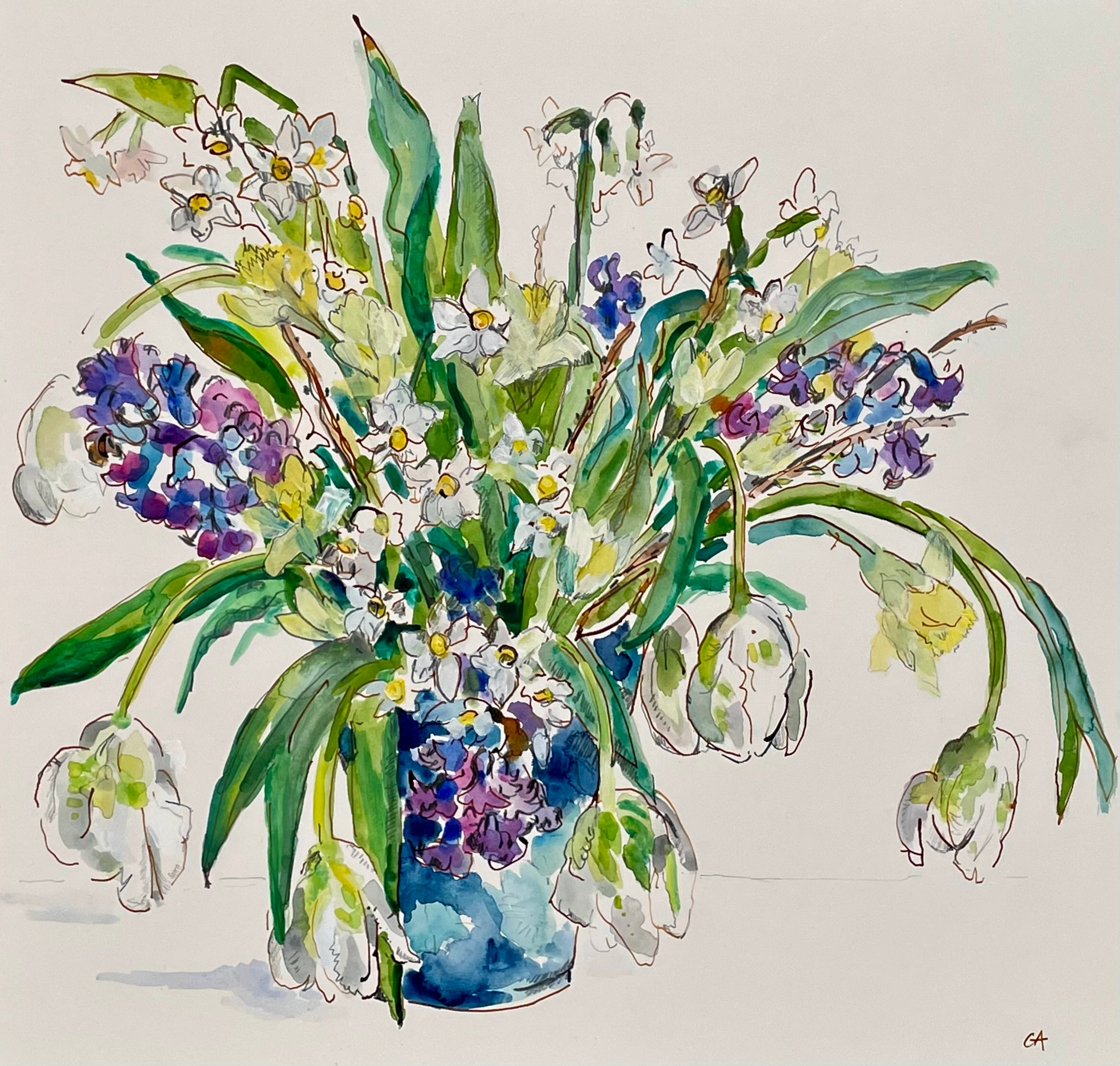 Spring Flowers – Kate Preston Art