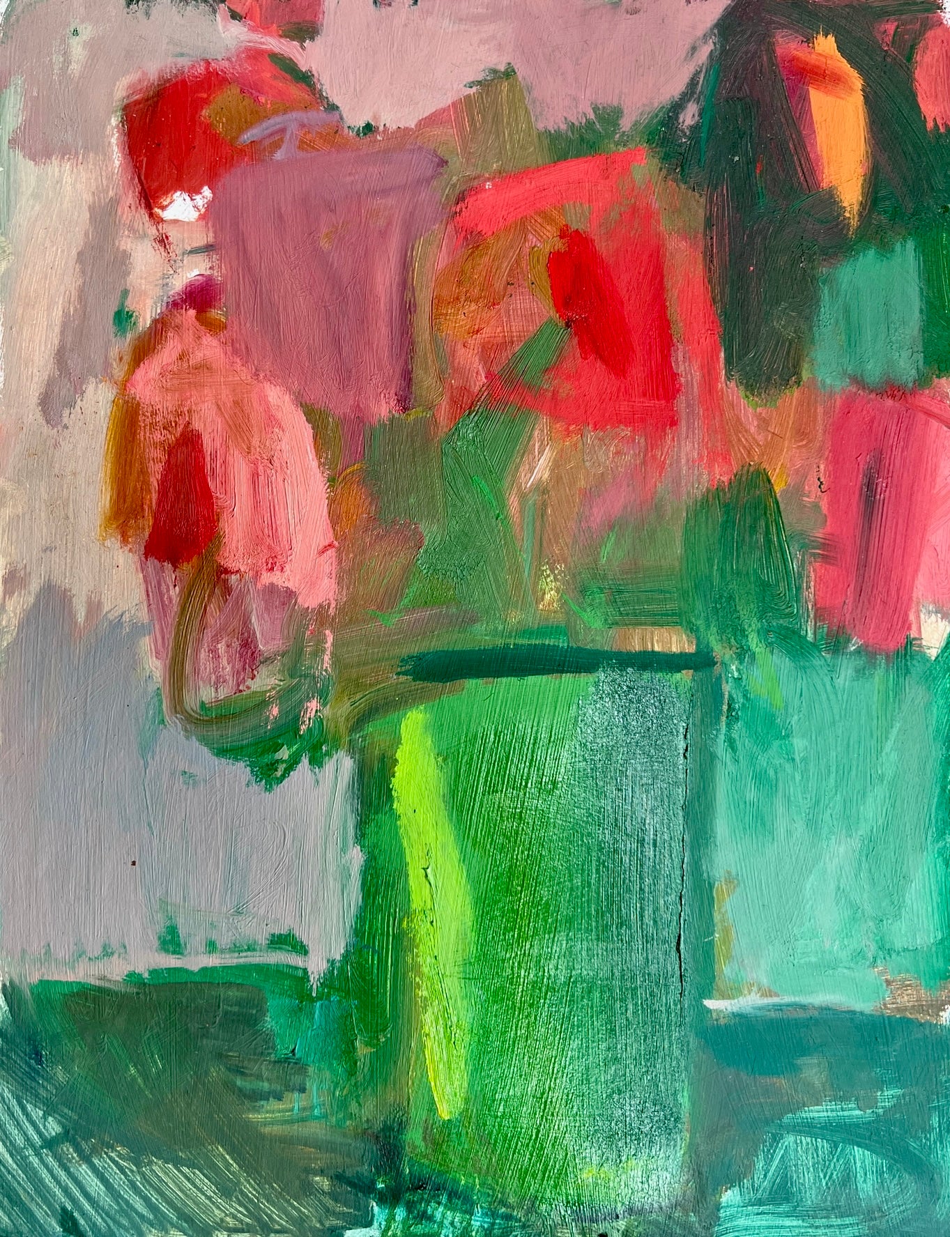 Emerald Vase – Kate Preston Art