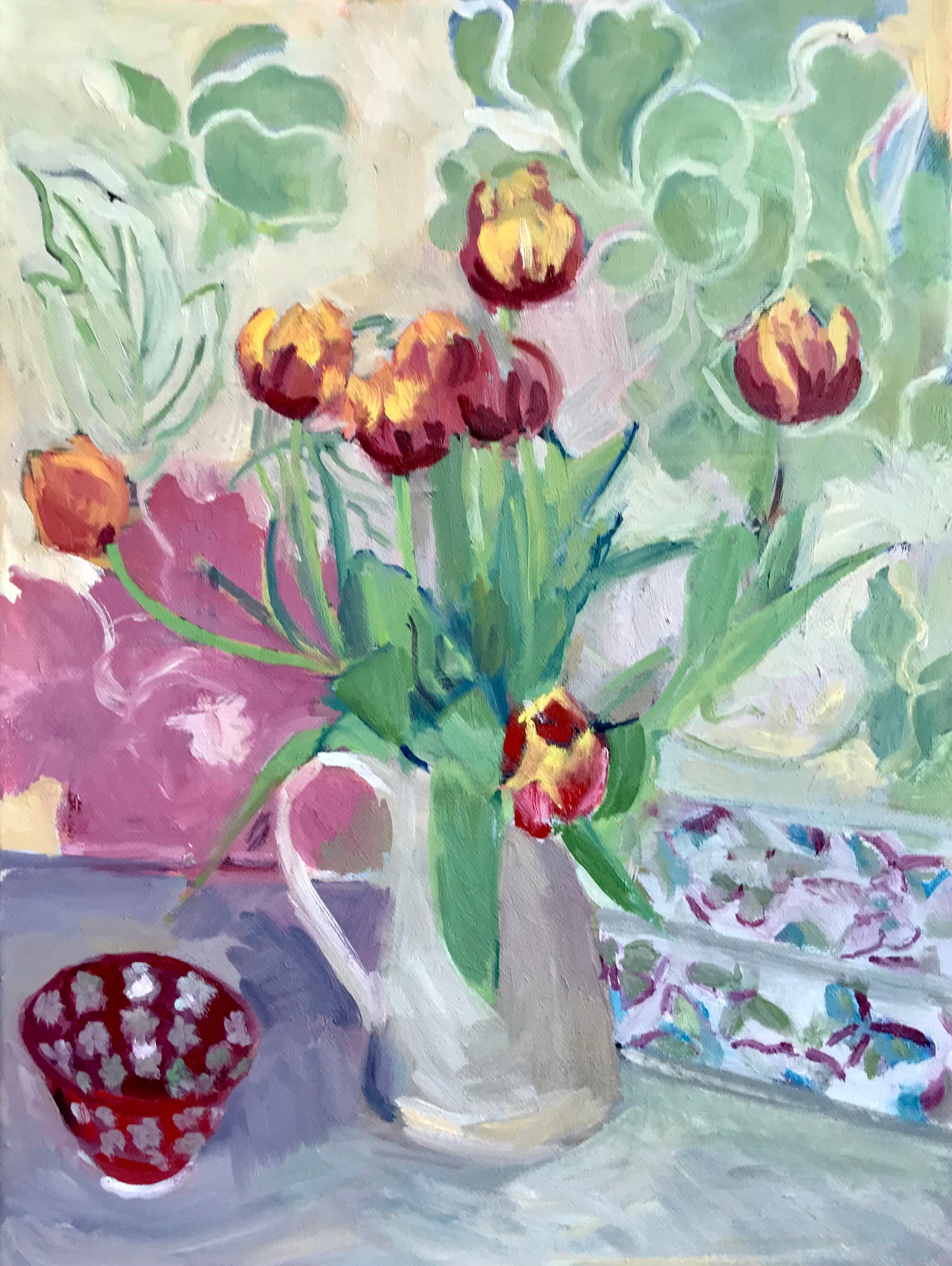 Parrot Tulips – Kate Preston Art